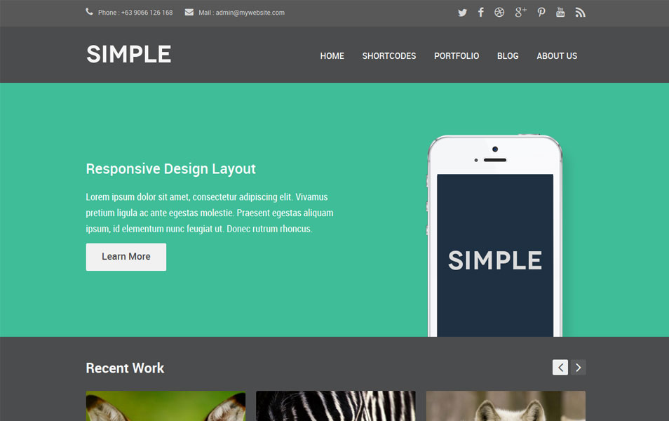 Wordpress选模板要注意了 | 5base.com