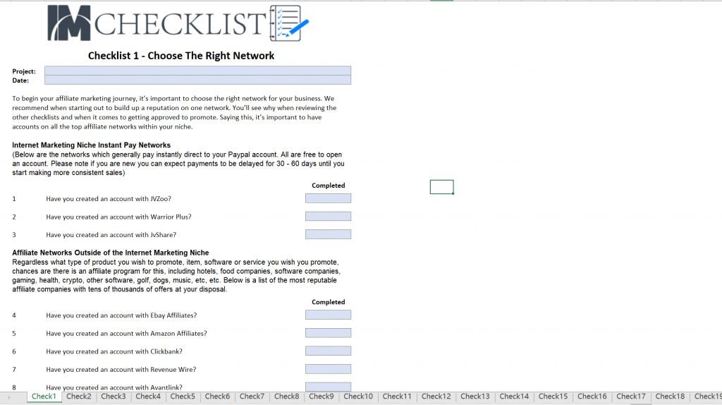 做Internet Marketing 每天不知道该干啥？有了这份超全 IM Checklist 就心中有数了！ | 5base.com